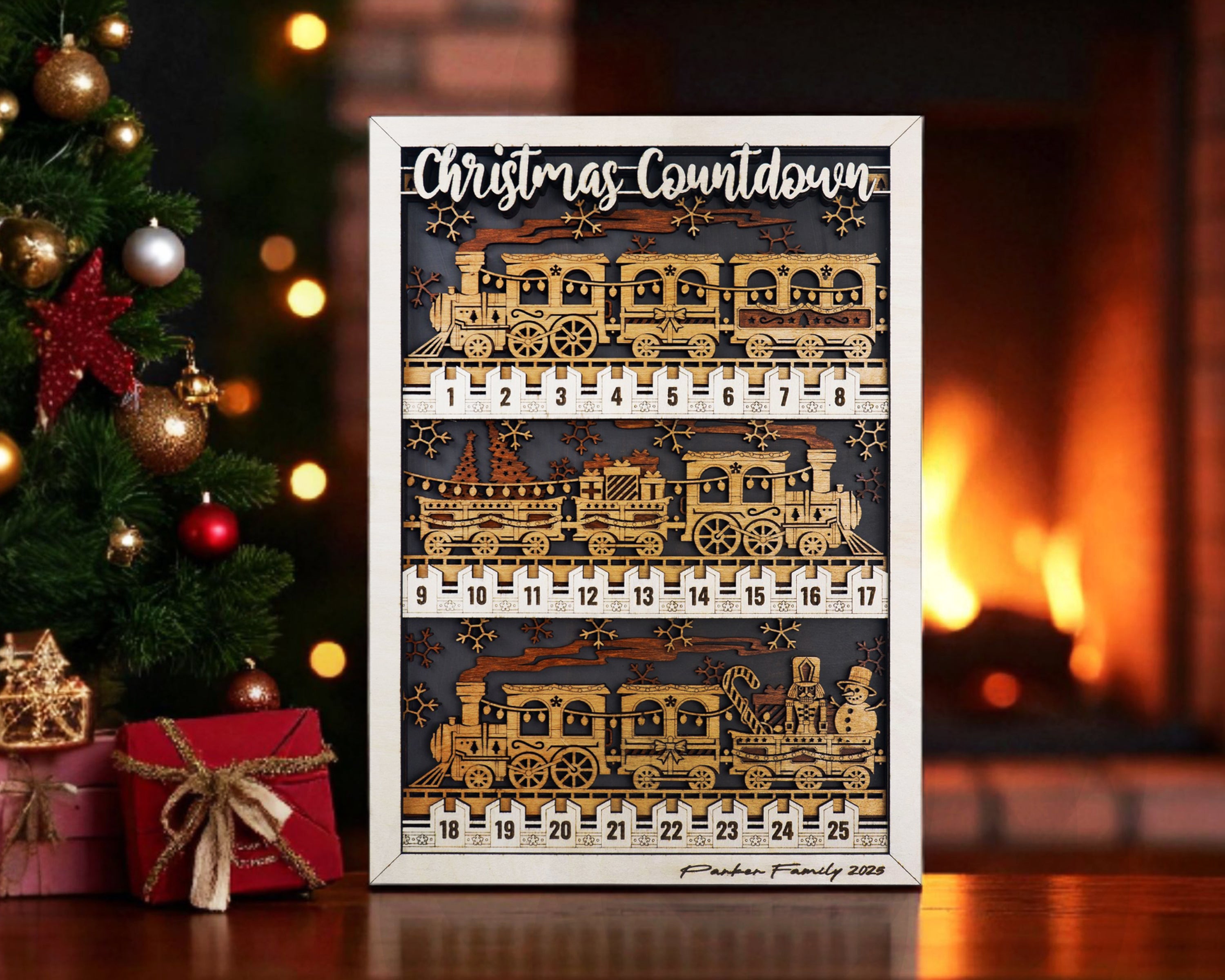 Christmas Countdown Express - Personalized! – Keepsakes by Donna